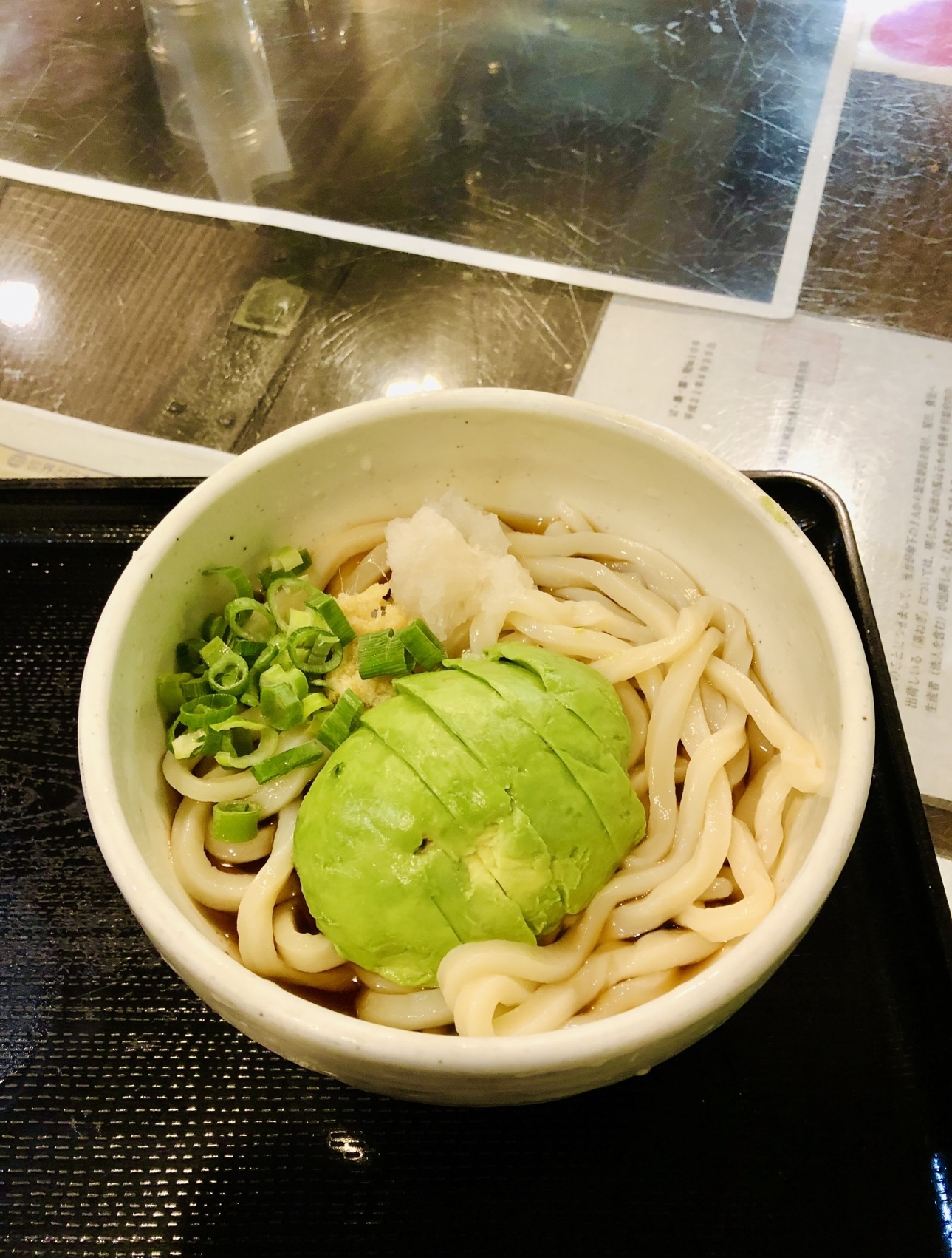 Avocado Udon at a Produce Shop – Food Sake Tokyo